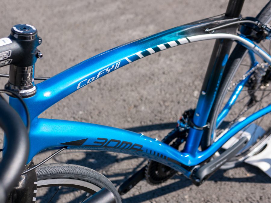 美しい塗装が目を引くBOMA CofyⅡ完成車 – CYCLECUBE